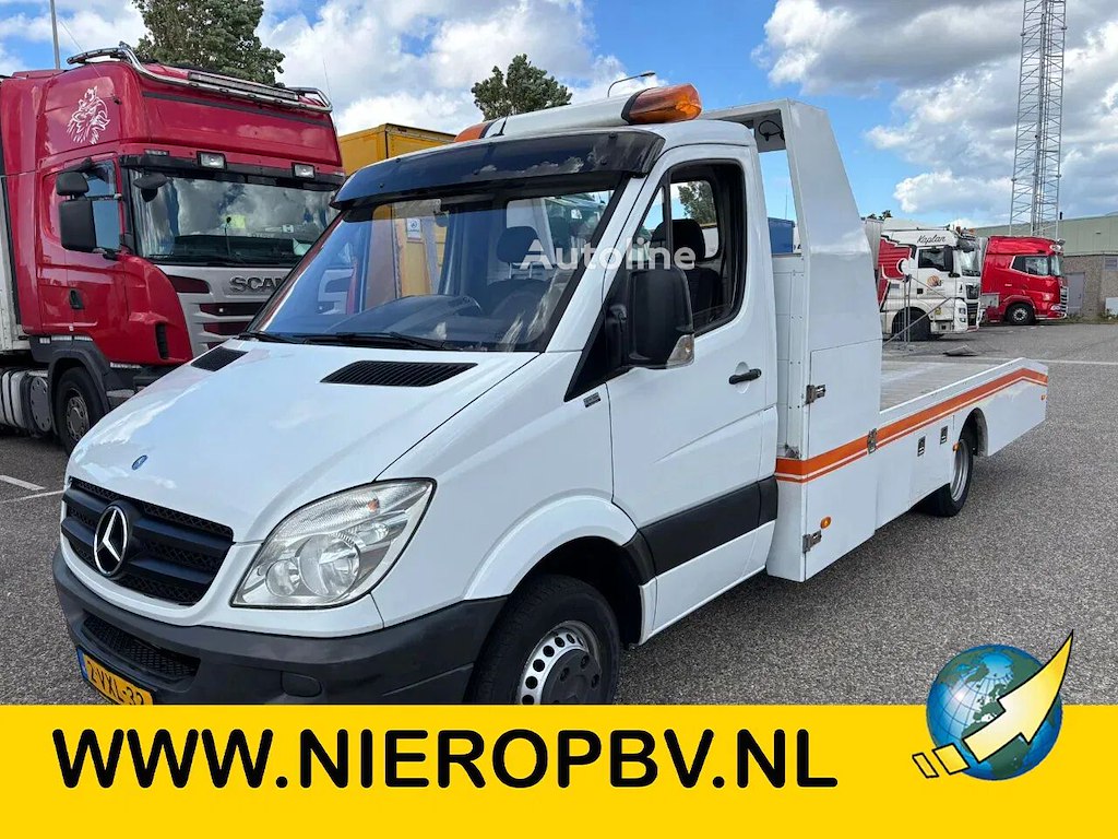 Mercedes-Benz Sprinter 513CDI Oprijwagen/Machinetransporter Airco Automaat autotransporter