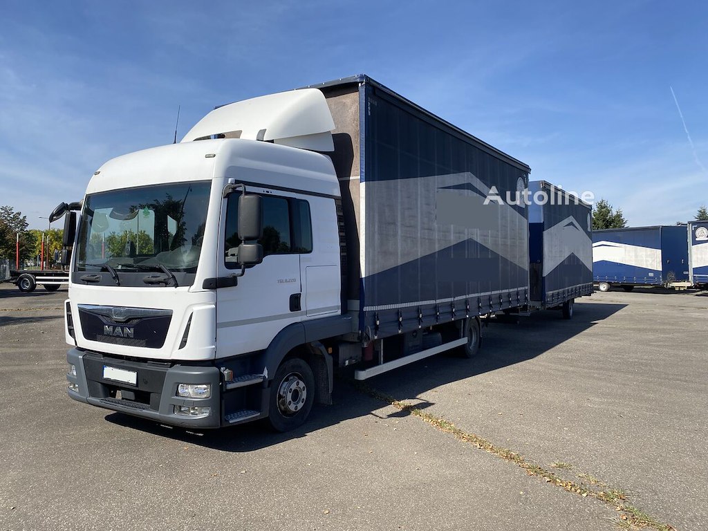 MAN TGL 8.220 EU6/JUMBO/2XÁGY/112m3/TOP kamion s ceradom