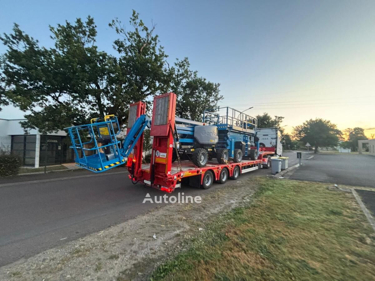 Kässbohrer LOWBED LB3E poluprikolica sa niskom platformom