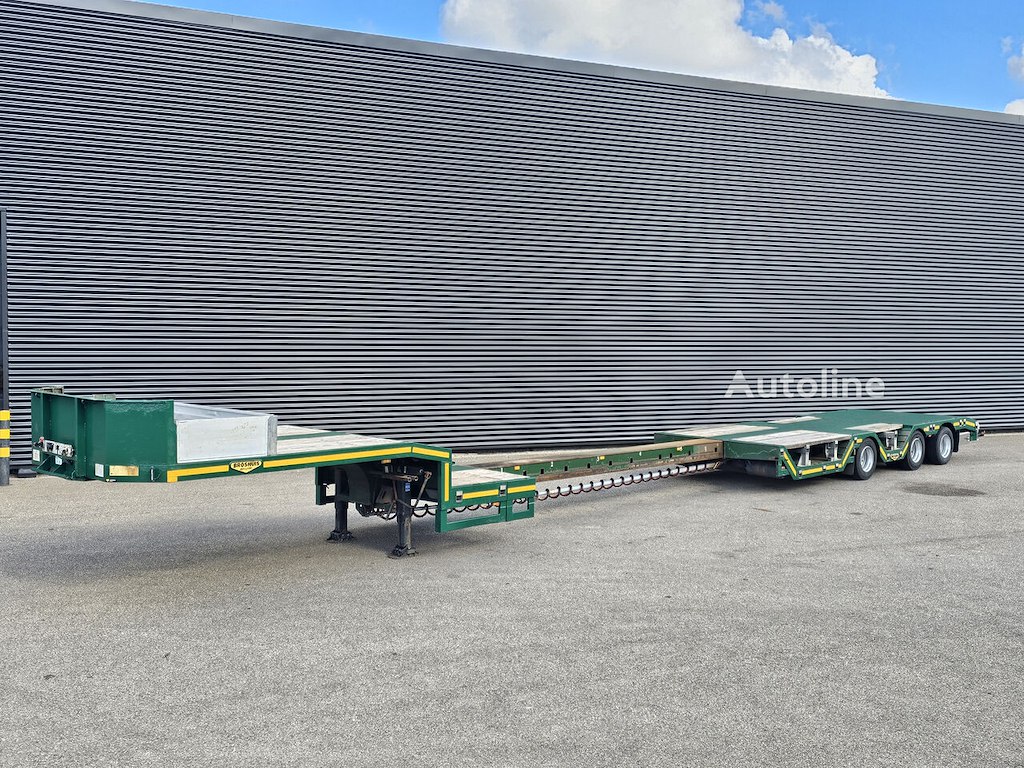 Broshuis 31N5-EU / EXTENDABLE / WHEEL WELL / RADMULDEN poluprikolica sa niskom platformom
