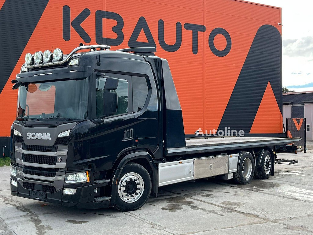 Scania G 500 6x2*4 JIGE Simplex 8T / SUPERWINCH H12P PRO / PLATFORM L=7 šlep auto