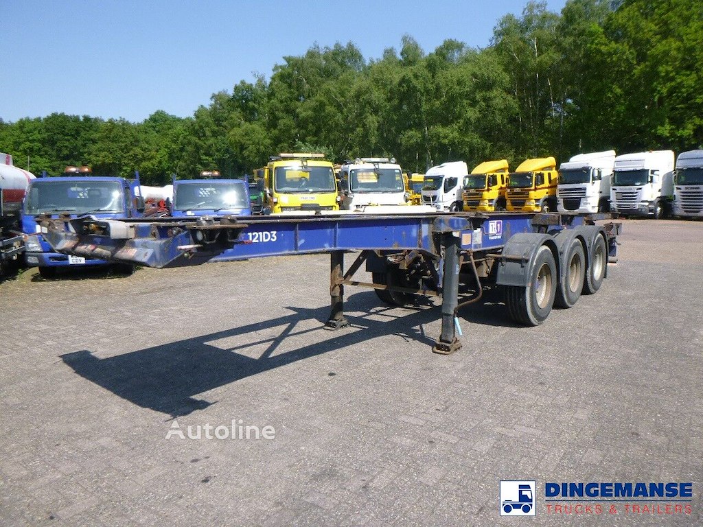 Dennison Container trailer 20-30-40-45 ft poluprikolica za prevoz kontejnera