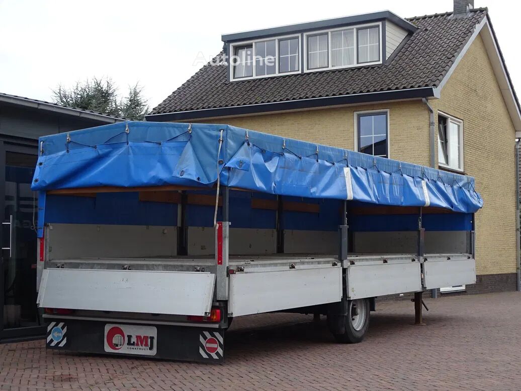 LMJ Be Oplegger Open/ Zeil Camera Lucht Vering Loadcap 4800 KG furgon poluprikolica