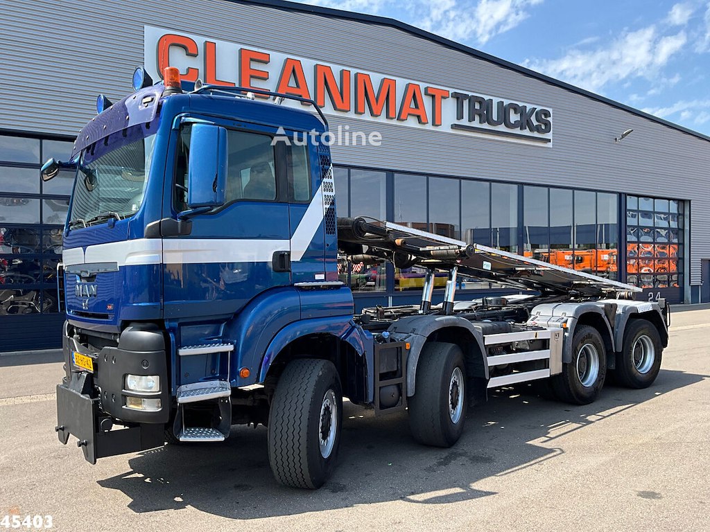 MAN TGS 43.440 8x8 HTS 30 Ton containersysteem kamion sa kukom za podizanje tereta