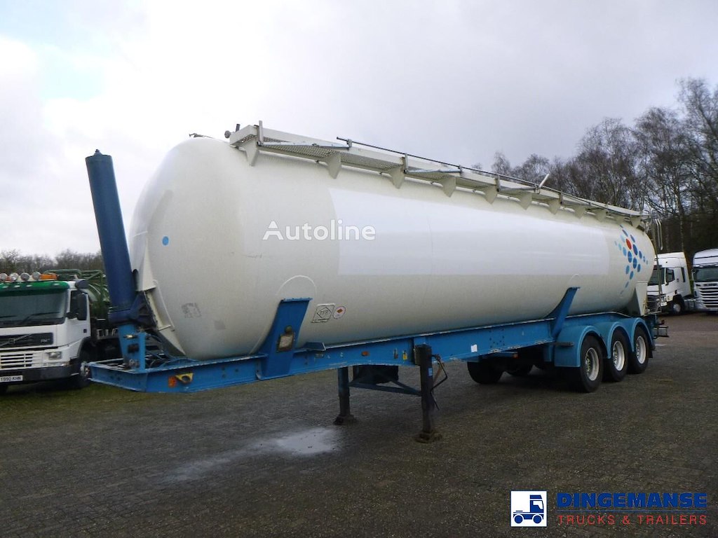 Feldbinder Powder tank alu 60 m3 (tipping) cisterna silos