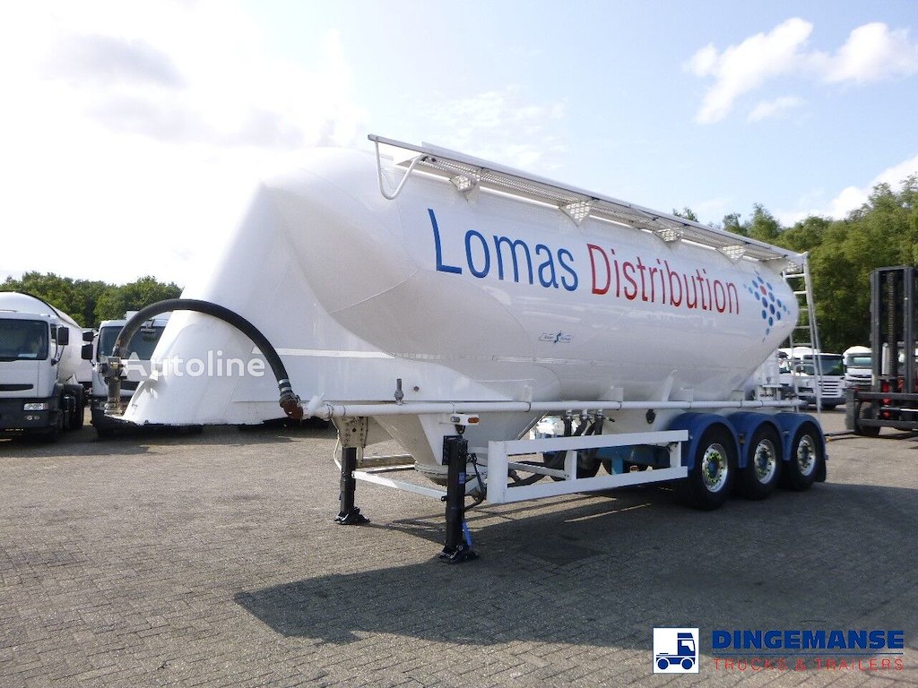 Spitzer Powder tank alu 37 m3 / 1 comp cisterna silos