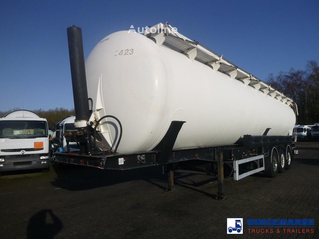Feldbinder Powder tank alu 63 m3 (tipping) cisterna silos