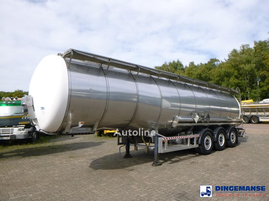 Parcisa Chemical tank inox L4BH 37.5 / 1 comp cisterna za prevoz hemikalija