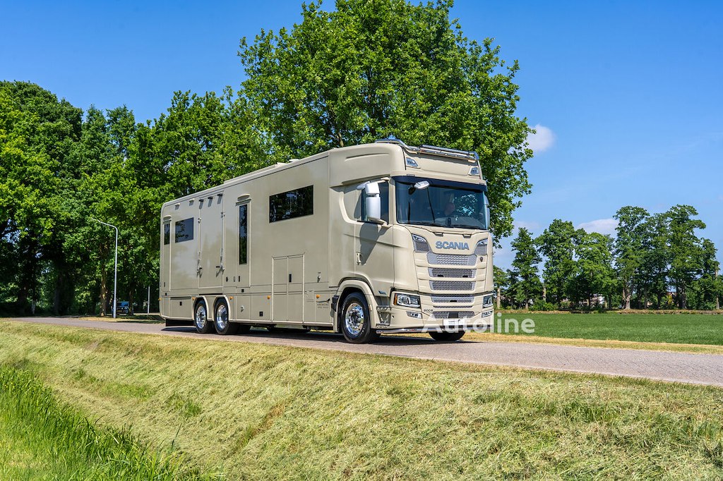 Scania S500 kamion za prevoz konja