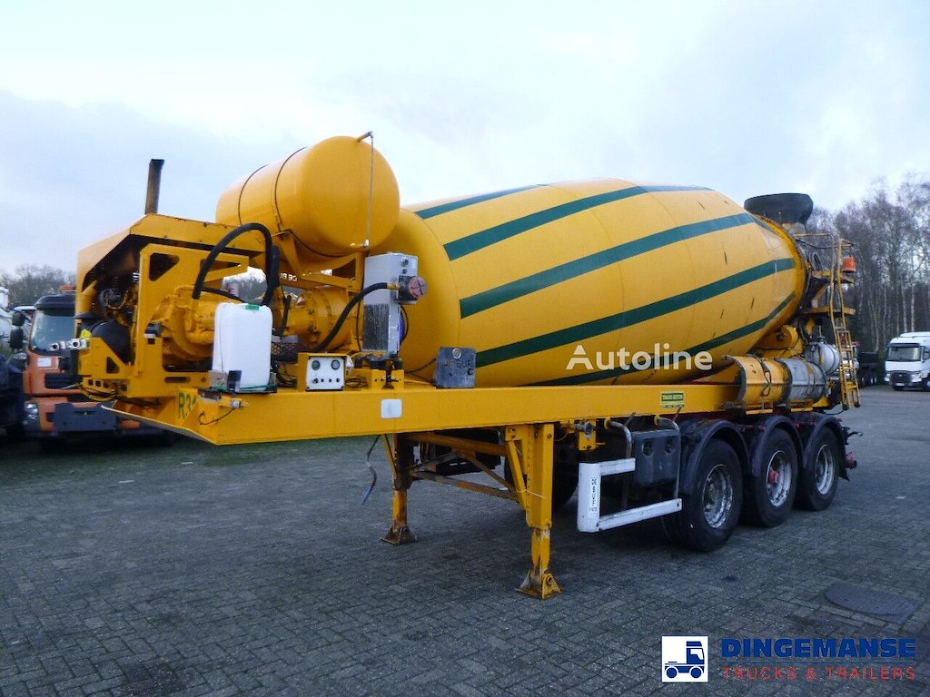 De Buf Concrete mixer trailer BM12-39-3 12 m3 poluprikolica betonska mešalica