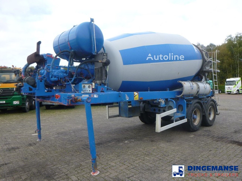 De Buf De Buf mixer trailer 10 m3 poluprikolica betonska mešalica