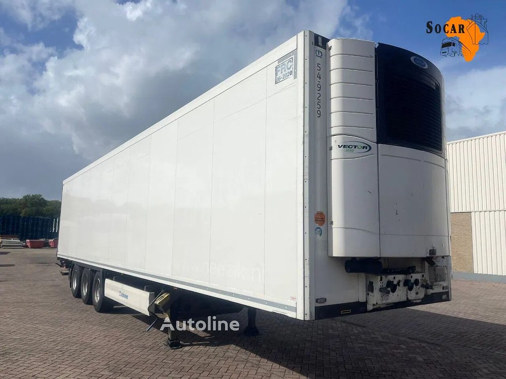 Krone CARRIER VECTOR 1950 3 AXELS izotermna poluprikolica