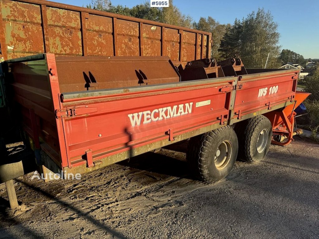 Weckman WS100 prikolica kiper