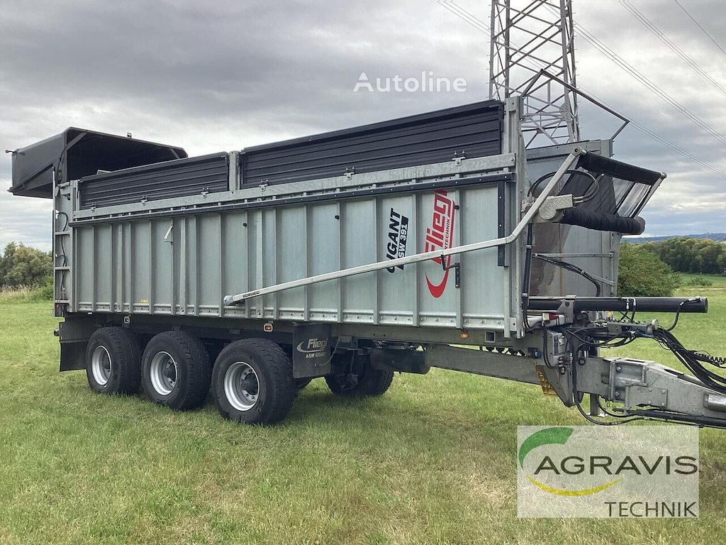 Nova Fliegl GIGANT ASW 391 TRIDEM prikolica kiper