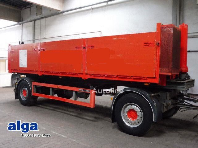 KWB A-182, Hinterkipper, Alu-Chassis, 16m³, SAF prikolica kiper