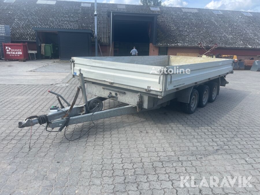 Prodaje se Humbaur 3500 prikolicu sa ravnom platformom na aukciji