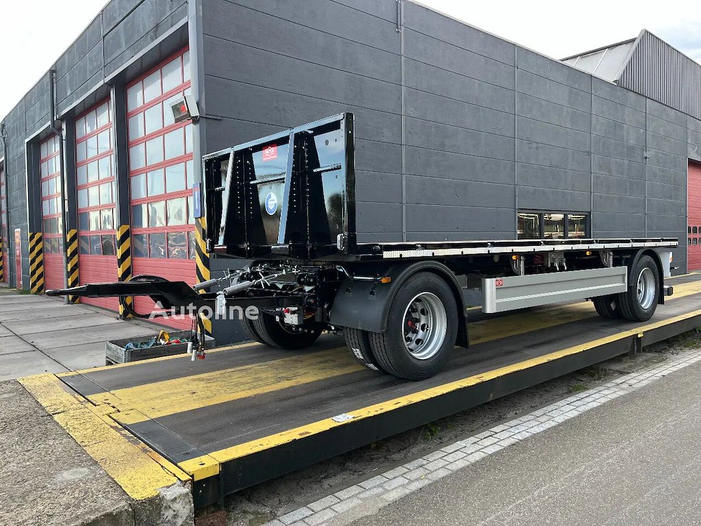 Nova Pacton schamel aanhangwagen | Dubbellucht | Geschoopeerd prikolica sa ravnom platformom