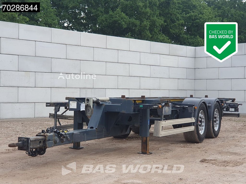 LeciTrailer R2EC 2 axles prikolica za kontejnere