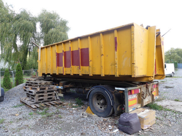 Prodaje se Burg Remorque porte container Burg Wächter prikolicu za kontejnere na aukciji