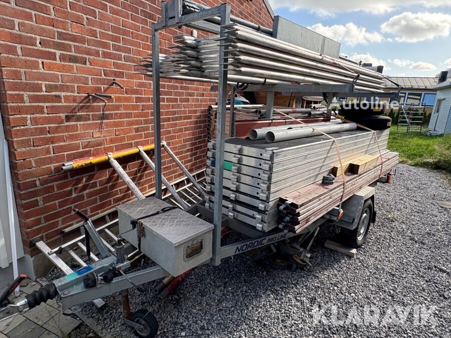 Prodaje se NCT Pro line 1300 prikolicu za građevinske strojeve na aukciji