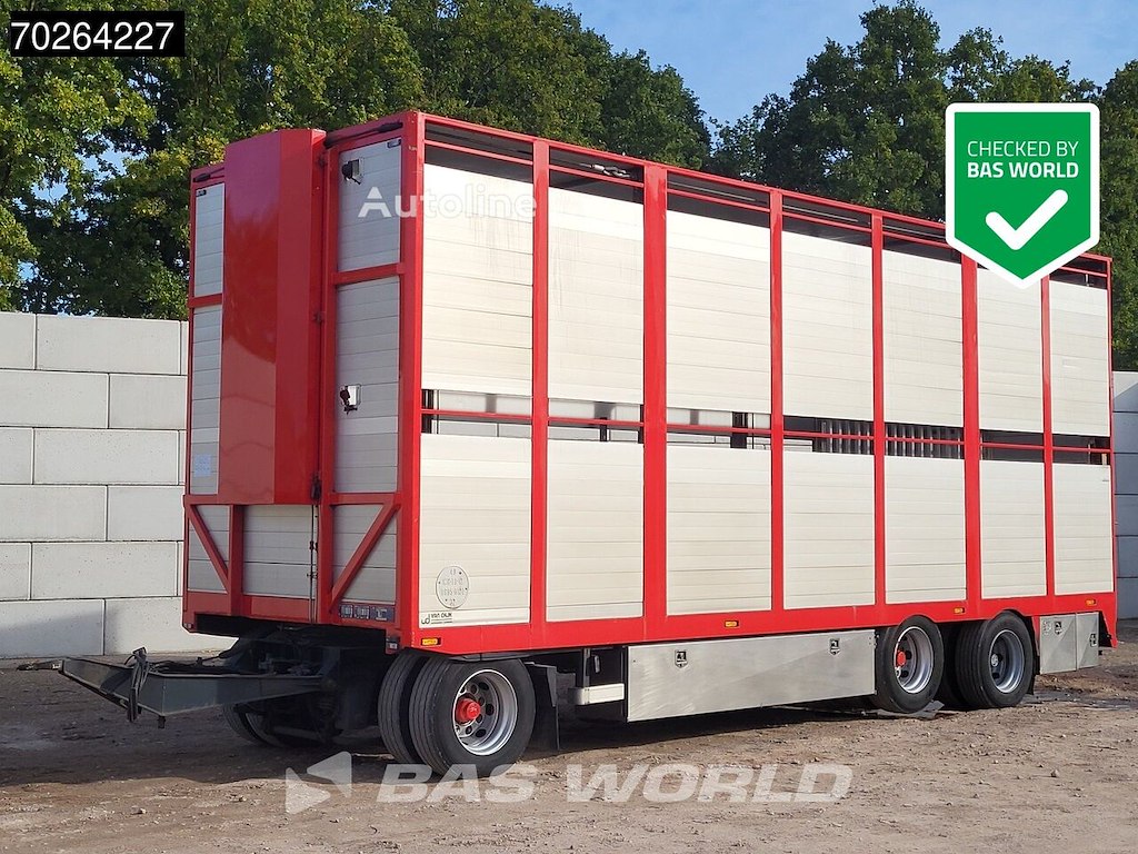 Jumbo TV280L1 Animal Trailer Lenkachse prikolica furgon