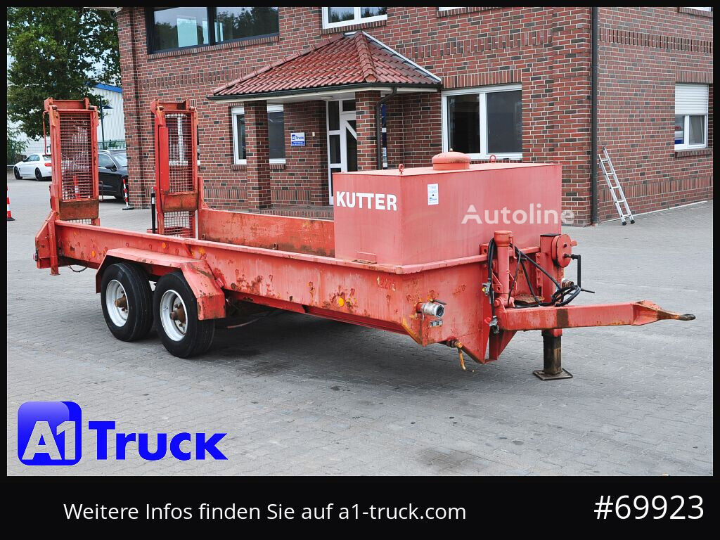 Müller-Mitteltal Obermaier T 60, Tandem, Tieflader mit Rampen prikolica sa niskom platformom