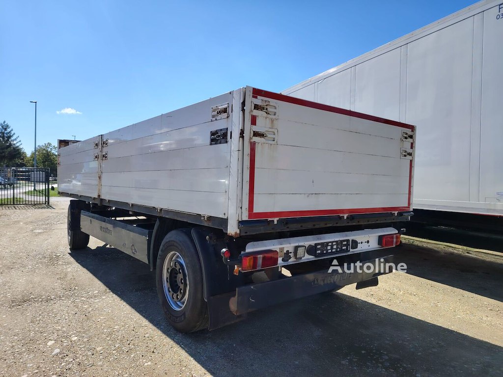 Krone AZ P, Baustoff, 7,4 m, Bordwande, SAF, Duomatic prikolica platforma