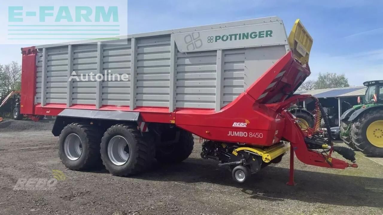 Pöttinger jumbo 8450 db prikolica platforma