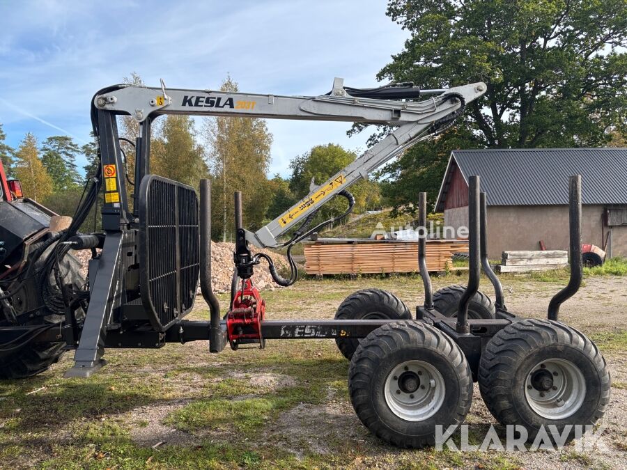 Prodaje se Kesla 9T šumarsku prikolicu na aukciji