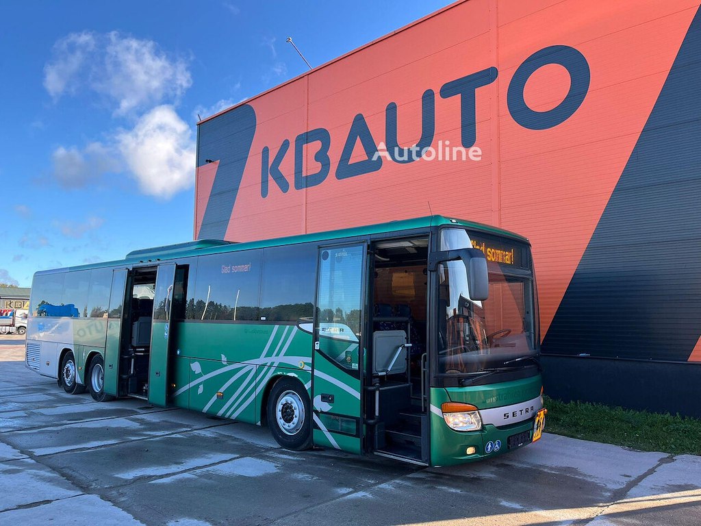 Setra S 417 UL 6x2*4 57 SEATS / AC / AUXILIARY HEATER / WHEELCHAIR LIF prigradski autobus