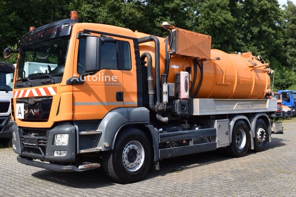 MAN TGS 26.440 - Vacuum truck kombinovano vozilo za čišćenje kanalizacije