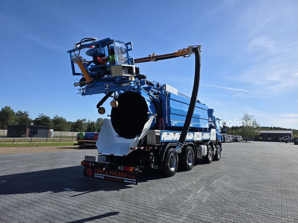 DAF WUKO KROLL 2 x URACA KOMBI FOR SEWER CLEANING vozilo za čišćenje kanalizacije