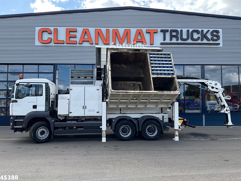 MAN TGA 33.440 6x4 MTS Dino 8m³ Saugbagger Just 173.476 km! autofekalac