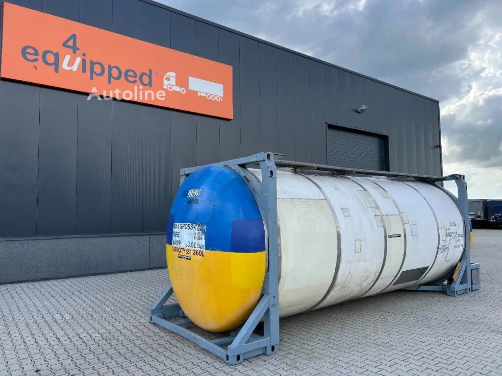 CPV 31.360L, steam heating, UN PORTABLE, T11, 5Y+CSC insp.: 02/2 rezervoar-kontejner 20 stopa