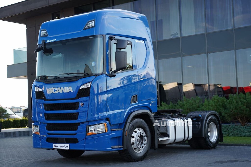 Scania R 450 / RETARDER / HYDRAULIKA / I-PARK COOL / ALUFELGI / tegljač