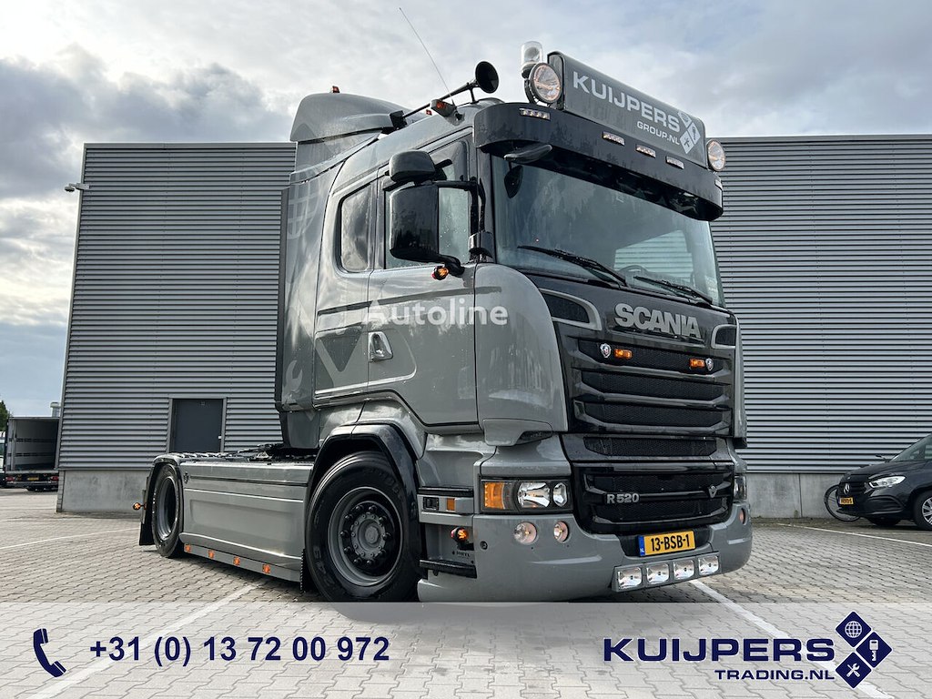 Scania R520 V8 / Showtruck / Buffl Special Interior tegljač