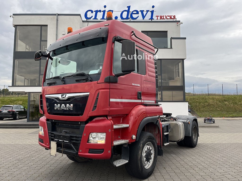 MAN TGS 18.500 4x4 SZM Kipphydraulik Intarder tegljač