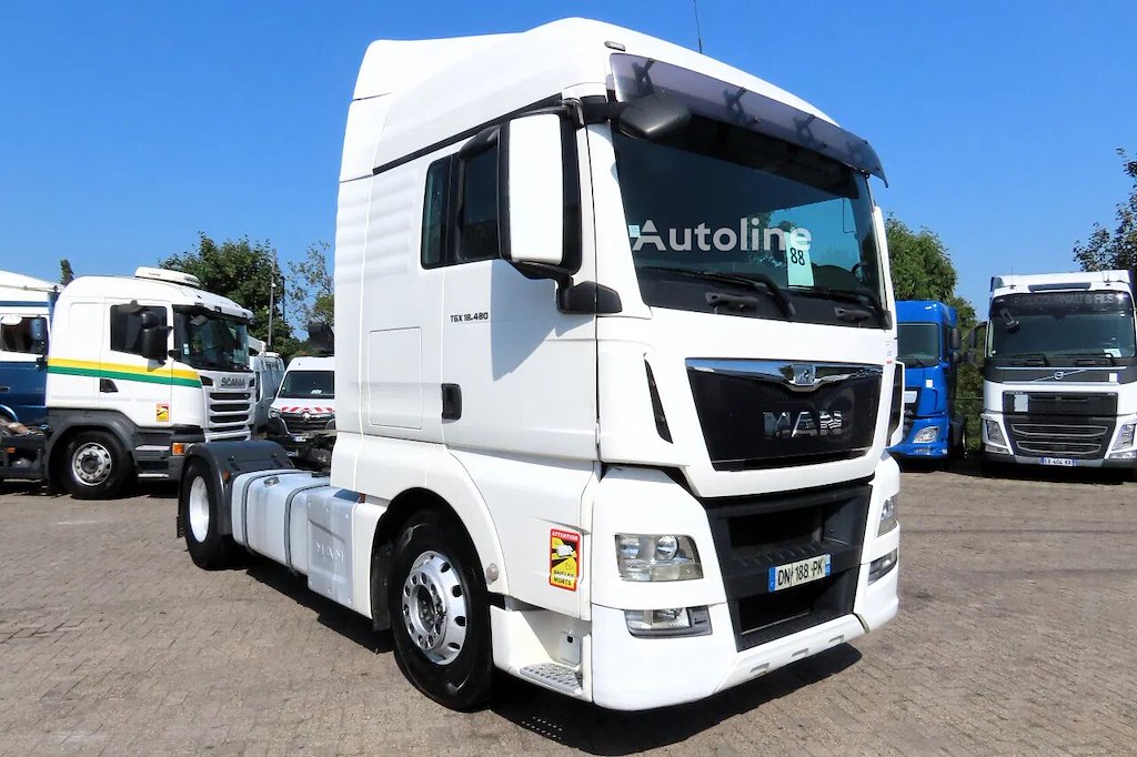 MAN TGX 18.480 RETARDER, 2X FUEL TANK, FRIGO tegljač