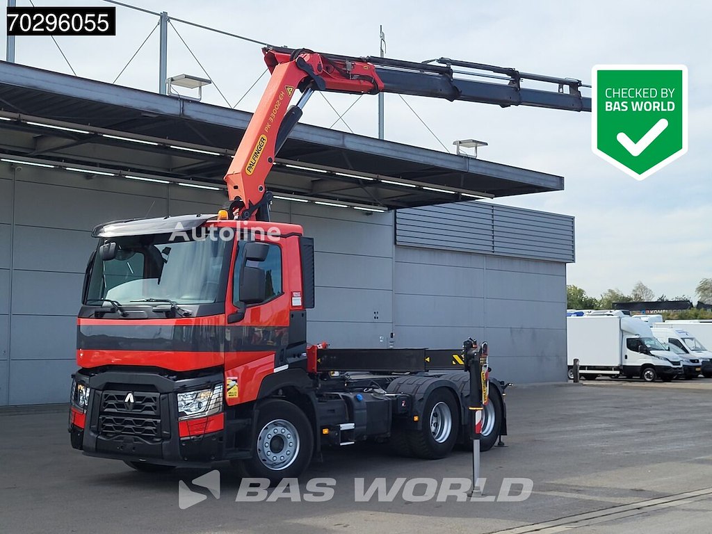 Renault C 440 6X4 33T Palfinger PK 33002 EH Kran Crane DayCab Euro 6 tegljač
