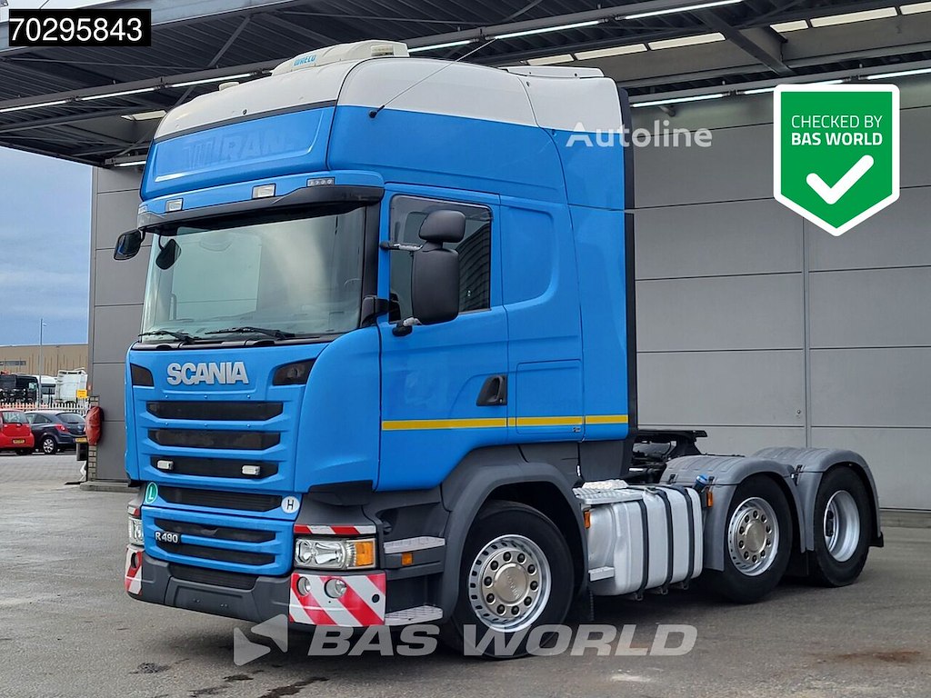 Scania R490 R 6X2 Full-Air Retarder 2x Tanks Lift+Lenkachse Standklima tegljač