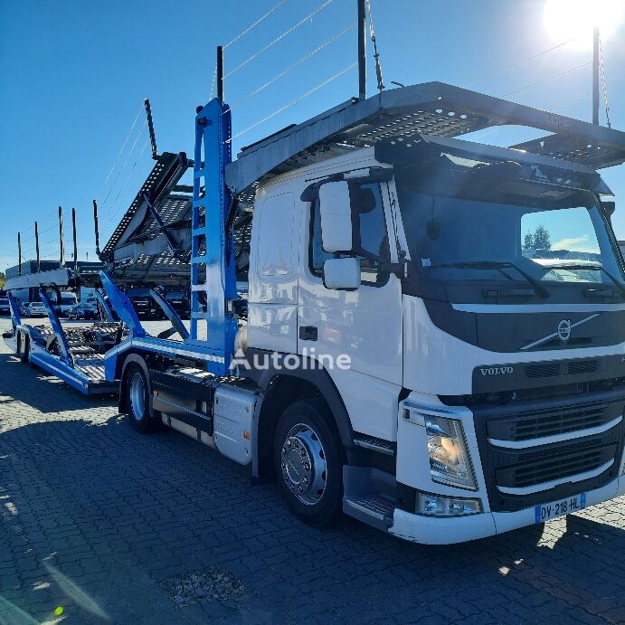 Volvo FM 460 tegljač + poluprikolica autotransportera
