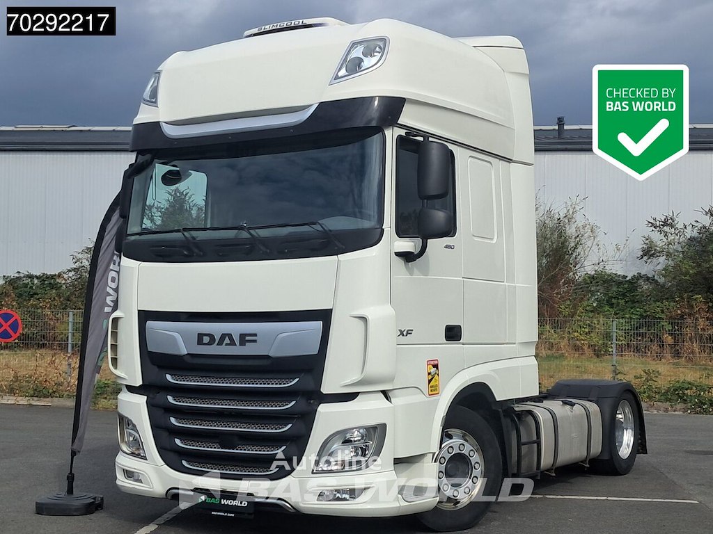 DAF XF 480 4X2 Mega Retarder 2xTanks Standklima Euro 6 tegljač