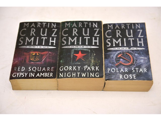 MARTIN CRUZ SMITH - 3 KNJIGE 6 ROMANA