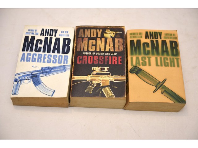 ANDY MCNAB - 3 KNJIGE