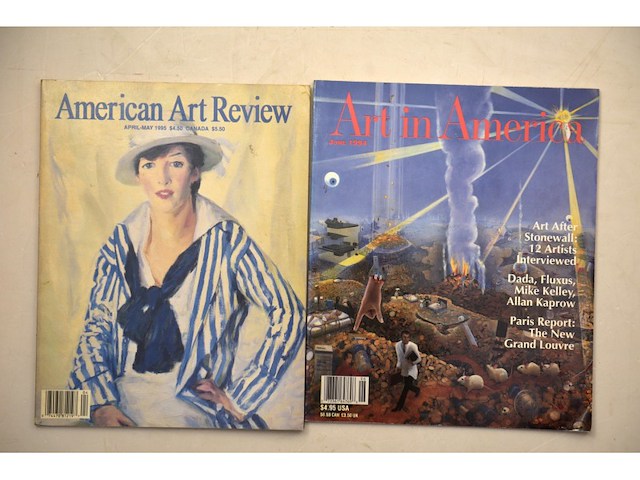 AMERICAN ART REVIEW / ART IN AMERICA - 2 BROJA