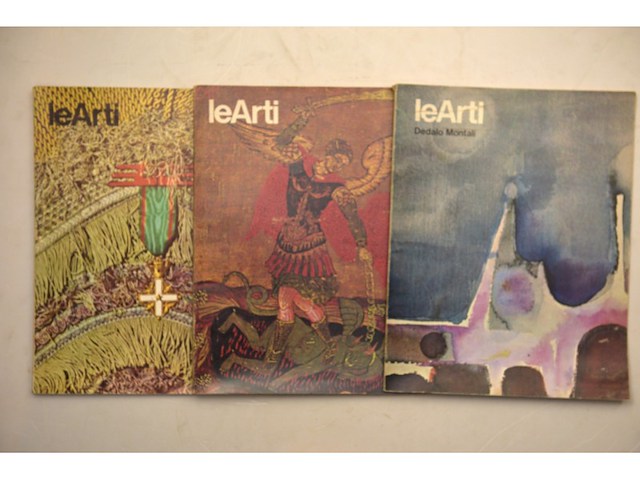 LE ARTI - 3 CASOPISA