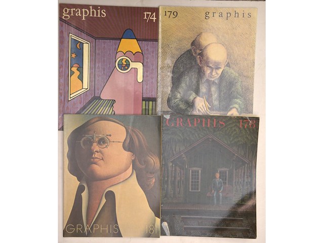 GRAPHIS - 4 CASOPISA