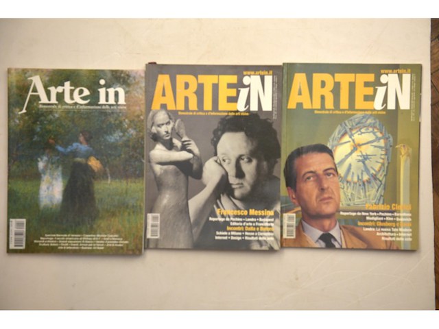 ARTE IN - 3 CASOPISA