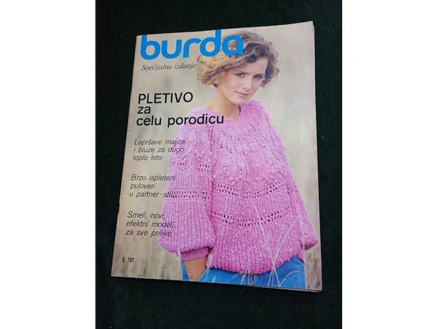 Burda specijalno izdanje pletivo za celu porodicu