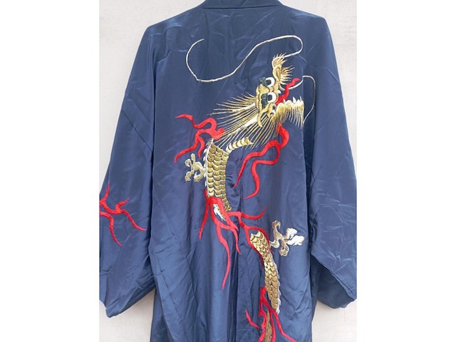 vintage kimono ogrtac made in JAPAN